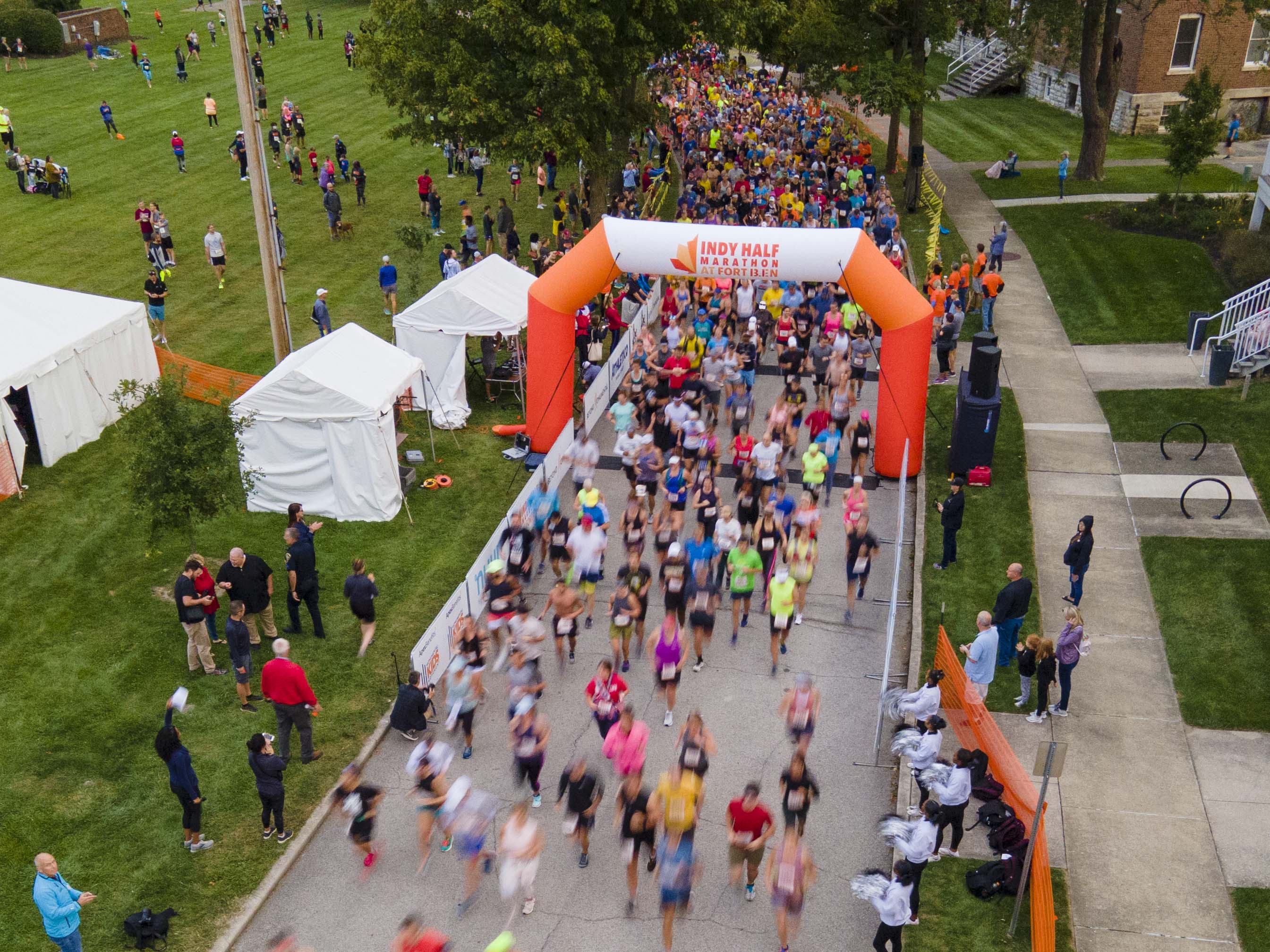 The Indy Half Marathon at Fort Ben is a... - MakeMyMove